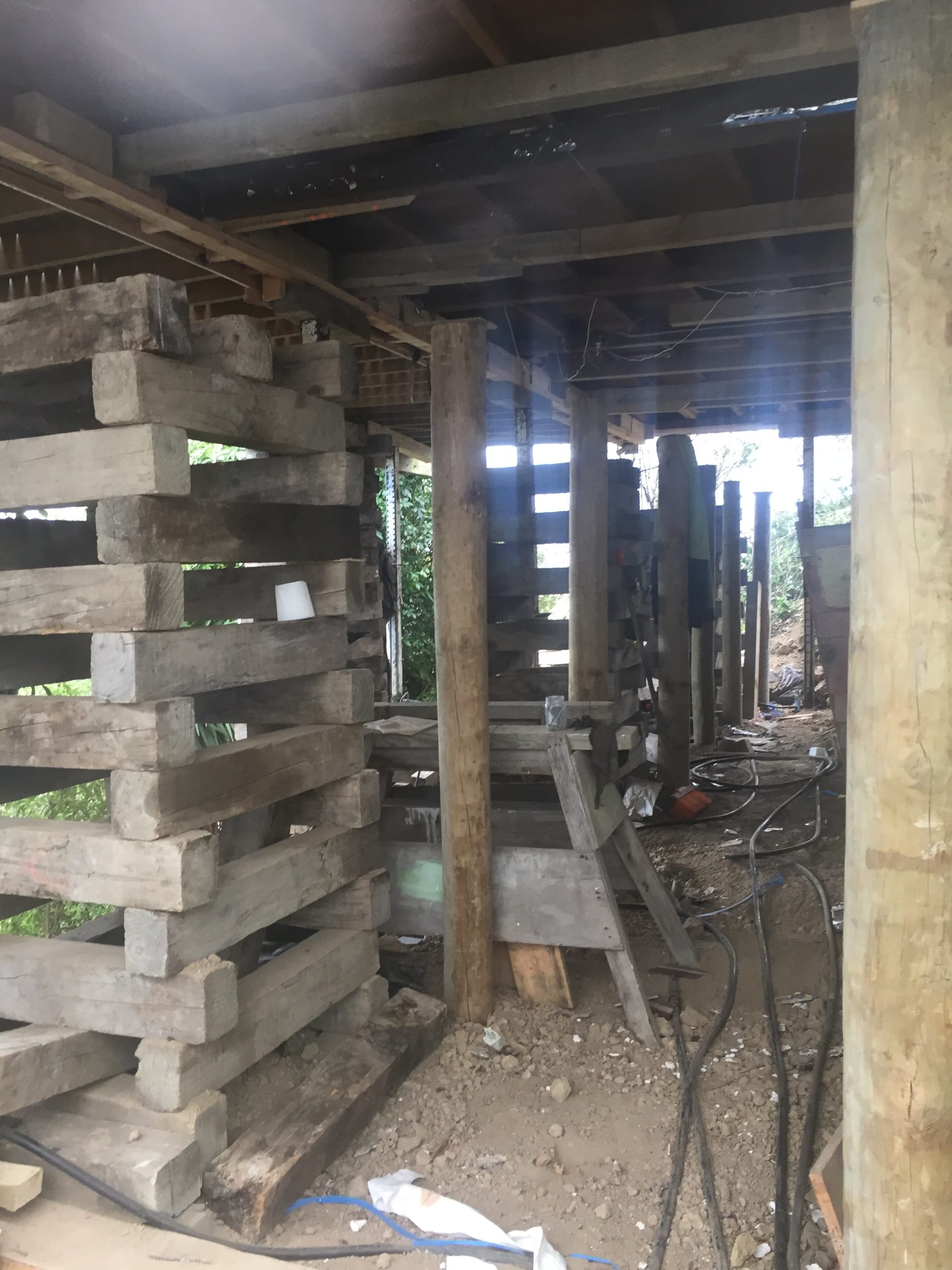 House Repiling Service | Christchurch | Heritage Relevellers